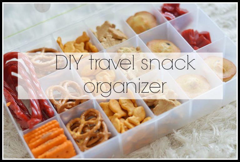DIY travel snack organizer. - The Samantha Show- A Cleveland Life ...