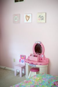 Fit for a princess: Miss P's big girl room tour - The Samantha Show- A ...