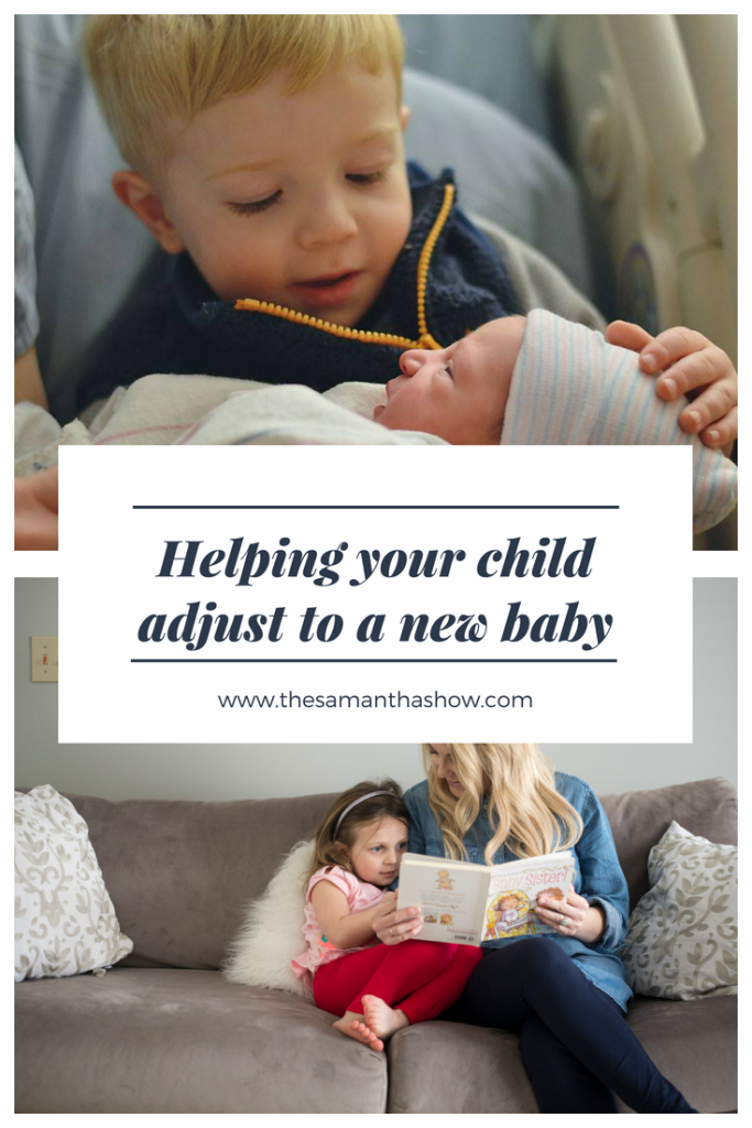 Helping your child adjust to a new baby. - The Samantha Show- A ...