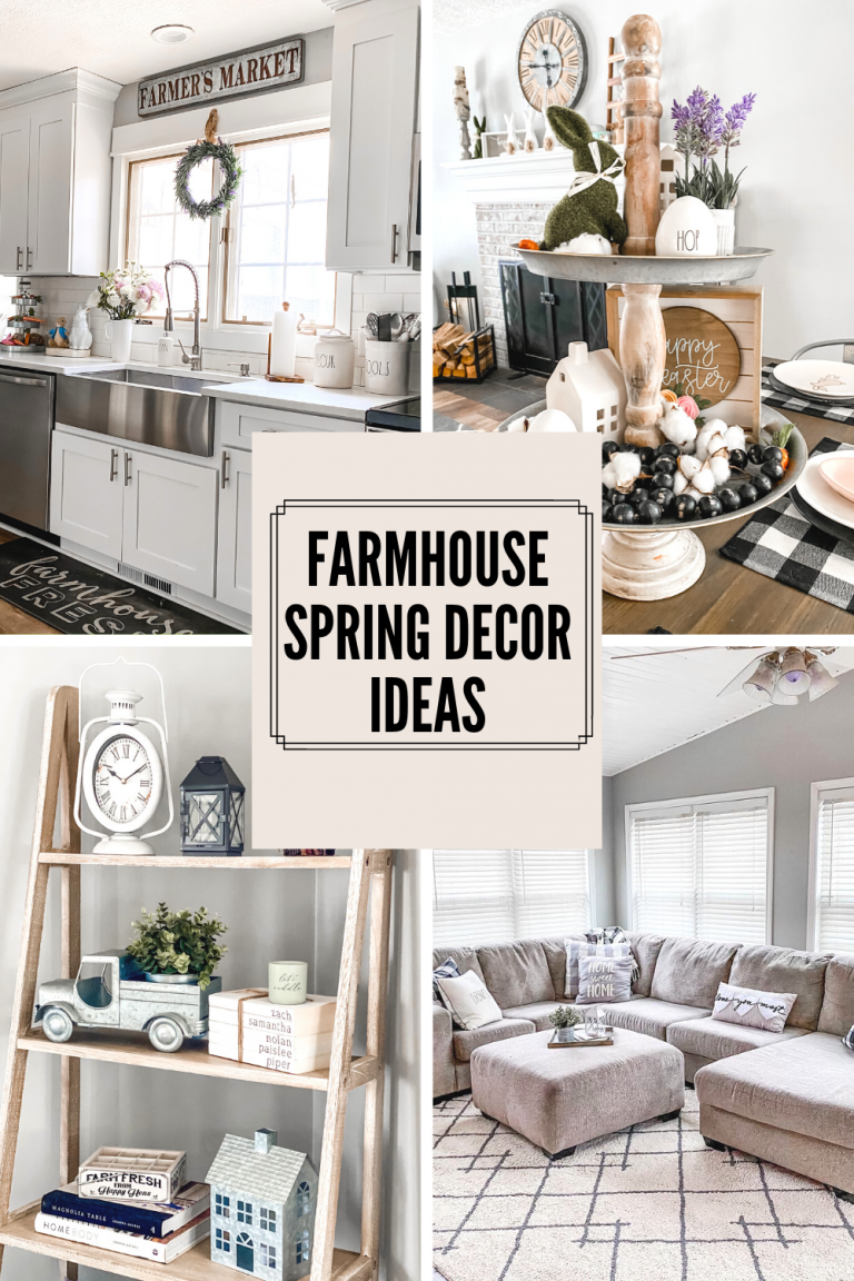 Farmhouse Spring Decor Ideas - The Samantha Show- A Cleveland Life ...