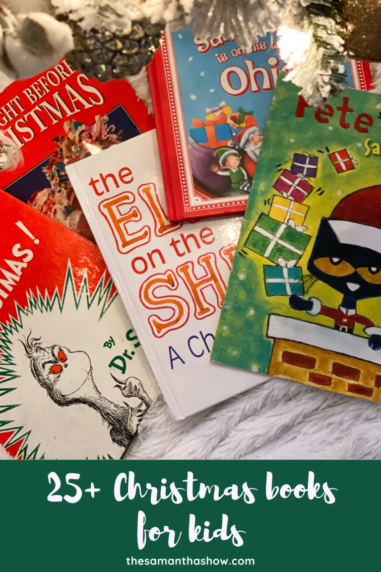 25 Christmas Books for Kids - The Samantha Show- A Cleveland Life ...